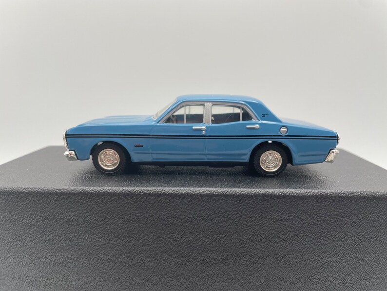 TRAX T224C Ford Falcon XT, GT, 30th Anniversary Edition, Cruise Blue, 1 ...