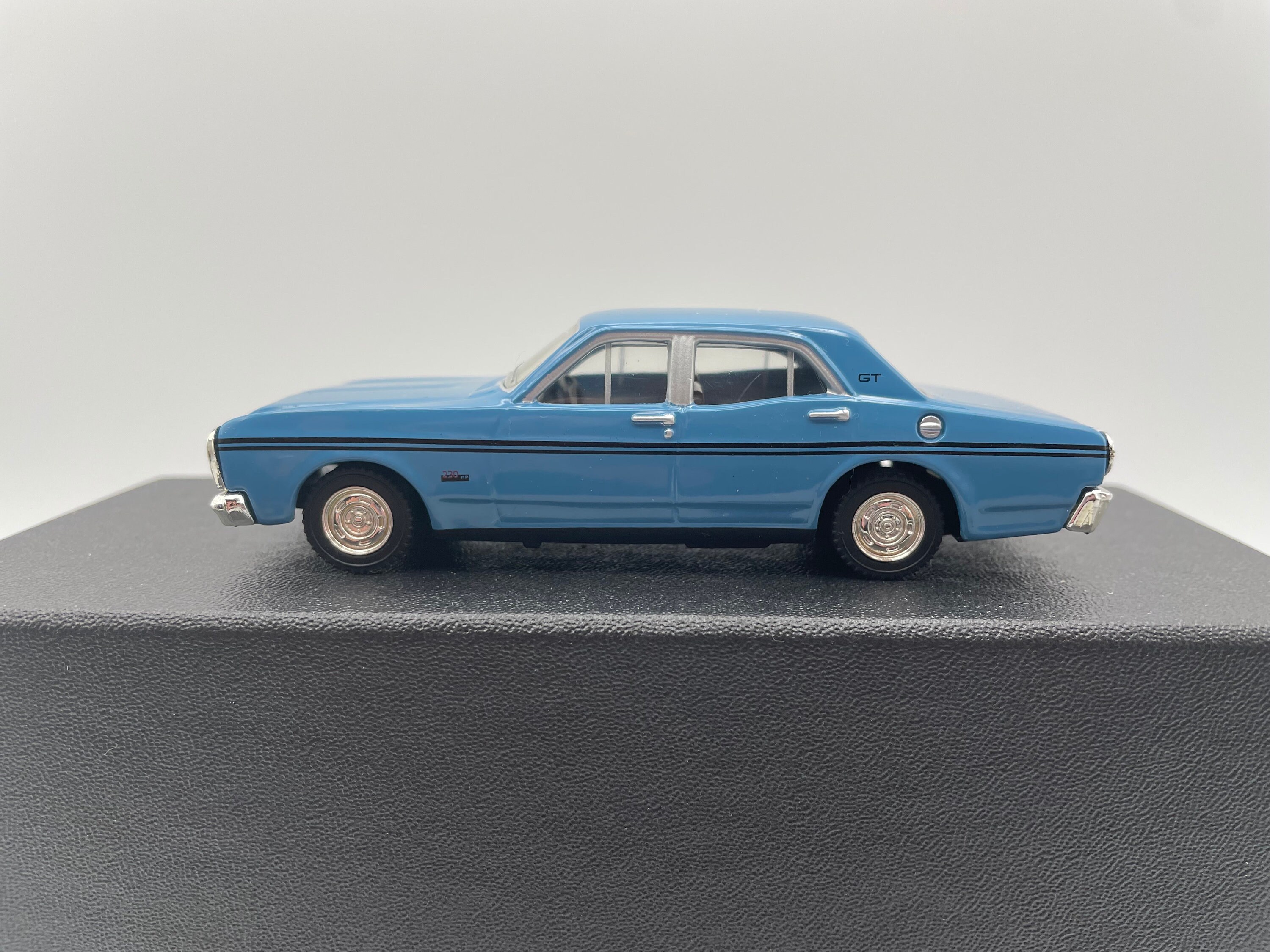 TRAX T224C Ford Falcon XT, GT, 30th Anniversary Edition, Cruise Blue, 1 ...