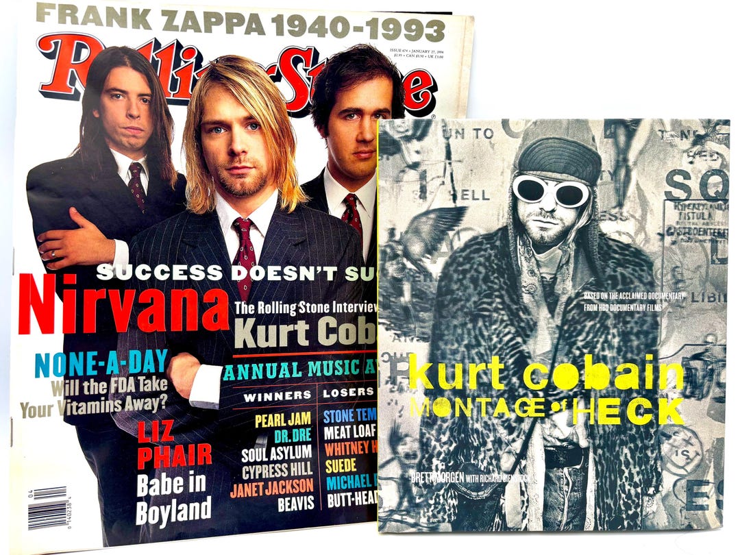 Nirvana Collector's Set: 1994 Rolling Stone Magazine & Montage of Heck ...