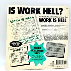 Comic Booklets School is Hell, Work is Hell, Matt Groening, Vintage ...