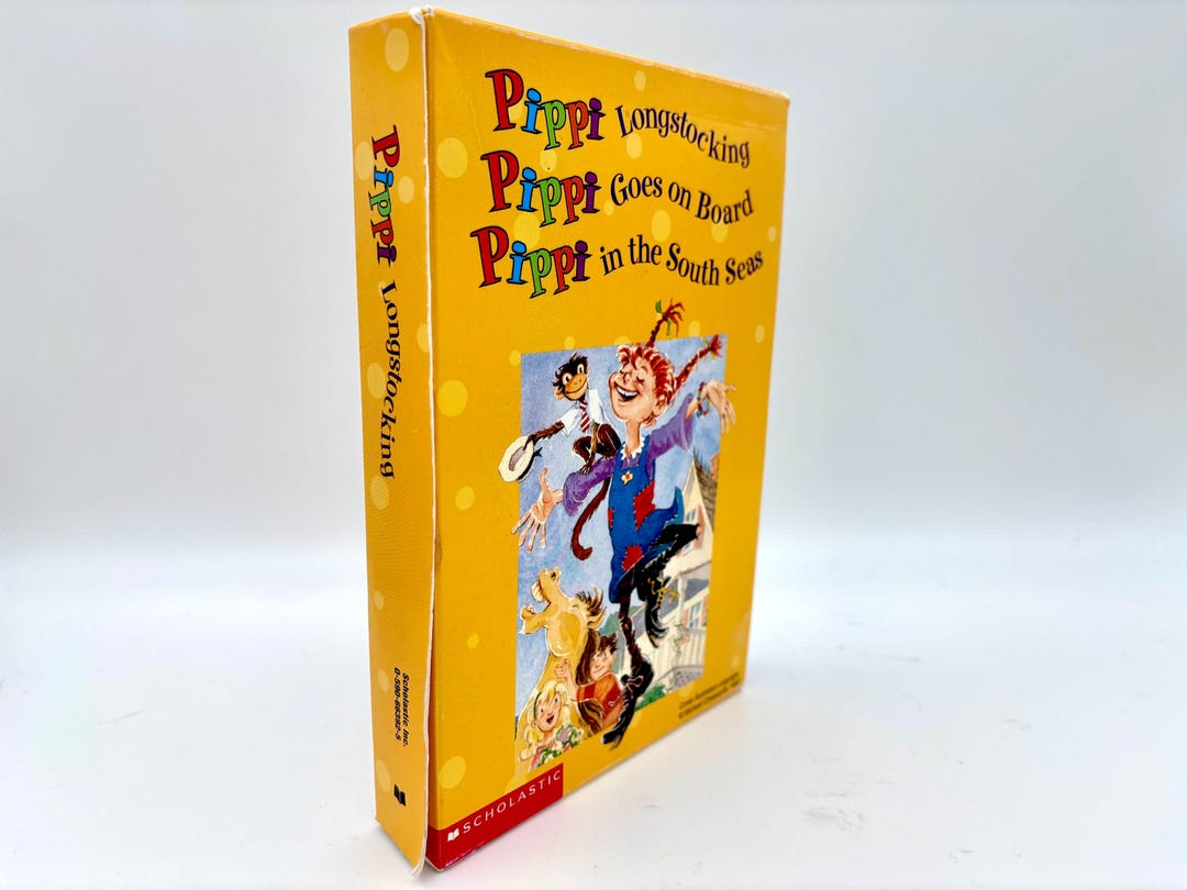Vintage Pippi Longstocking Book Collection – Set of 3 Classic Stories ...