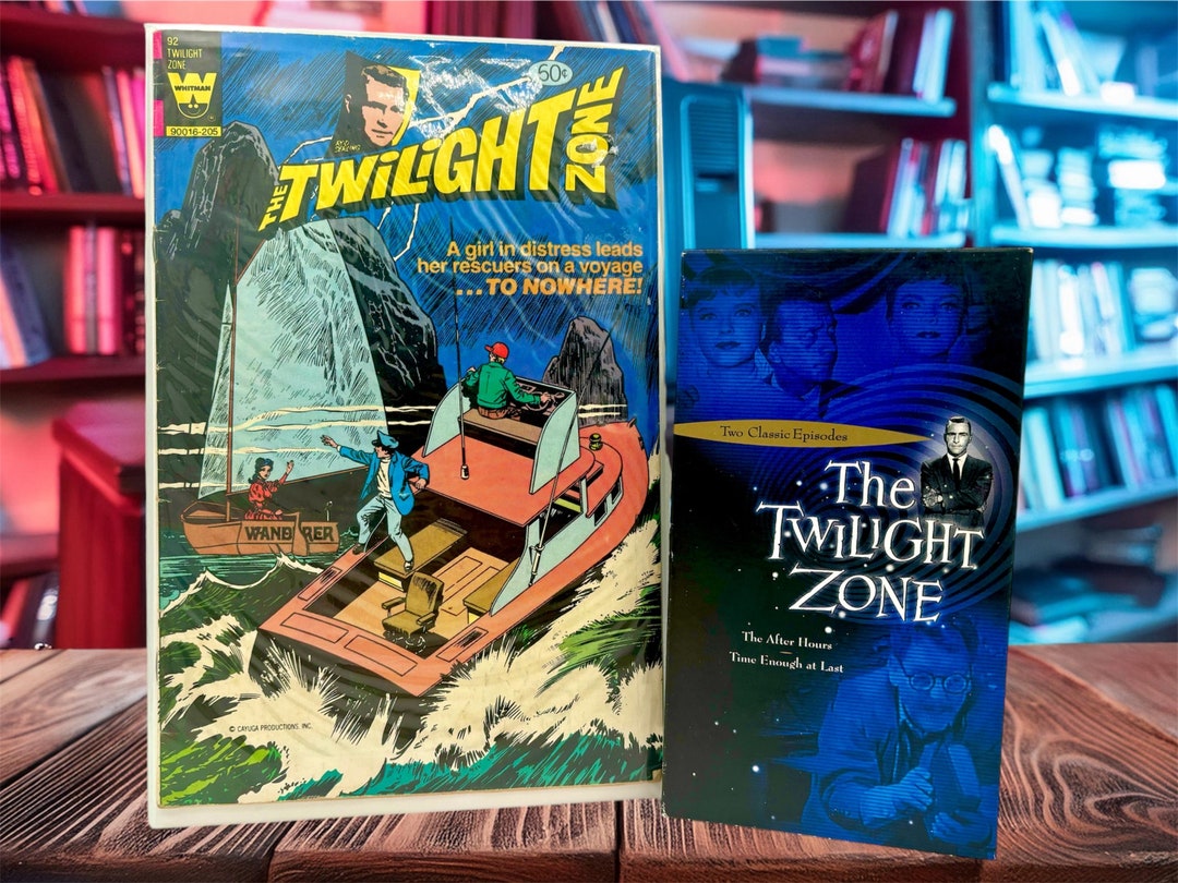 The Twilight Zone Bundle, 1959 VHS, Sci-fi Classic, Rod Sterling, 50s ...
