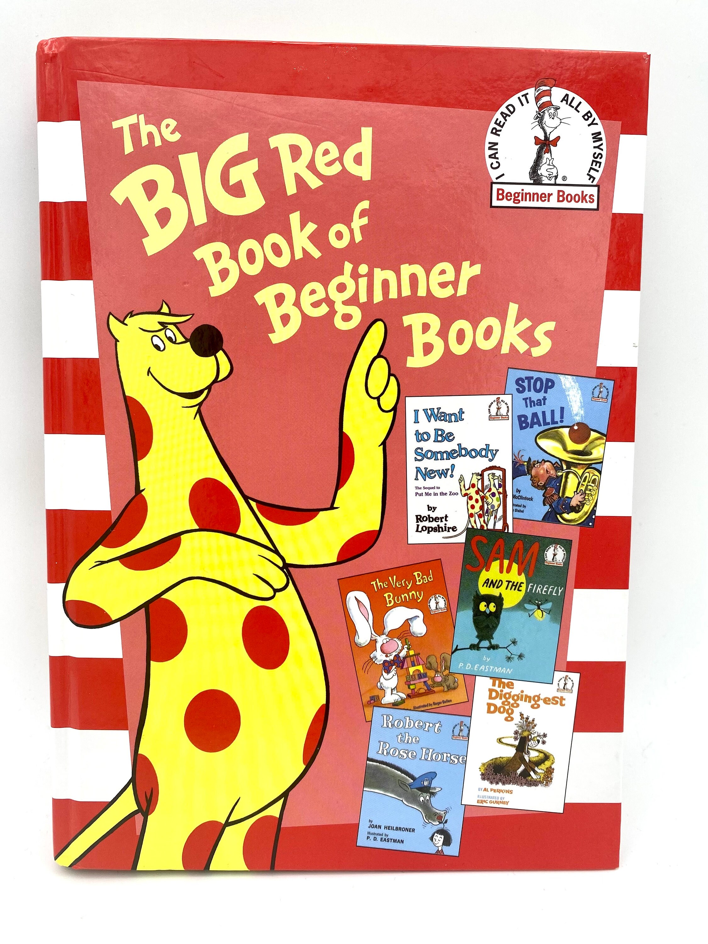 The Big Red Book & Big Blue Book Hardcovers, Young Readers, Perfect for Early Learning to Read ...