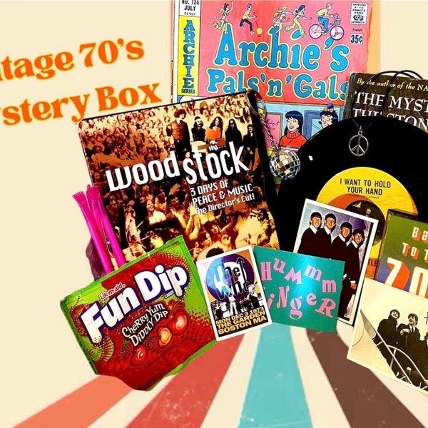 Vintage Movie Mystery Box - Etsy