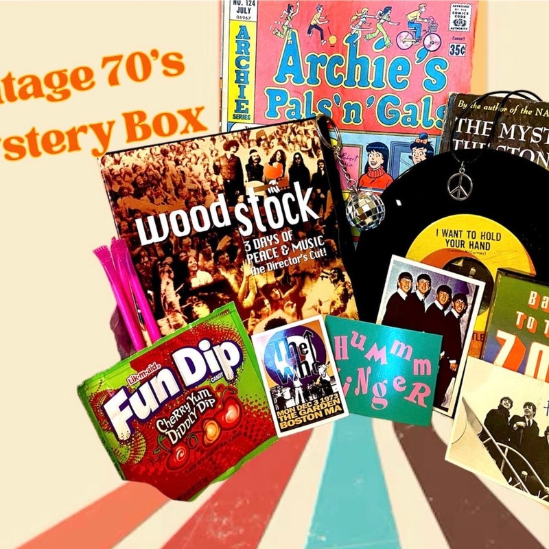 Vintage Movie Mystery Box - Etsy