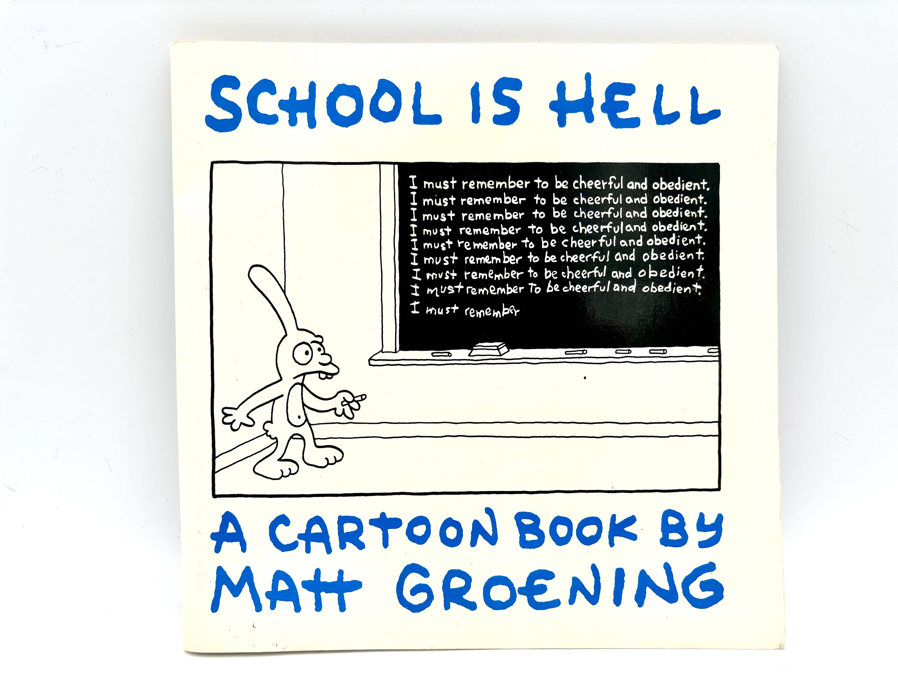 Comic Booklets School is Hell, Work is Hell, Matt Groening, Vintage ...