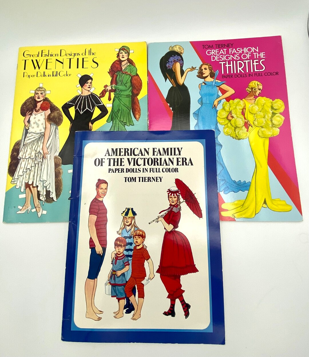 Rare Vintage Paper Dolls by Tom Tierney -(1980s), Fashion History ...
