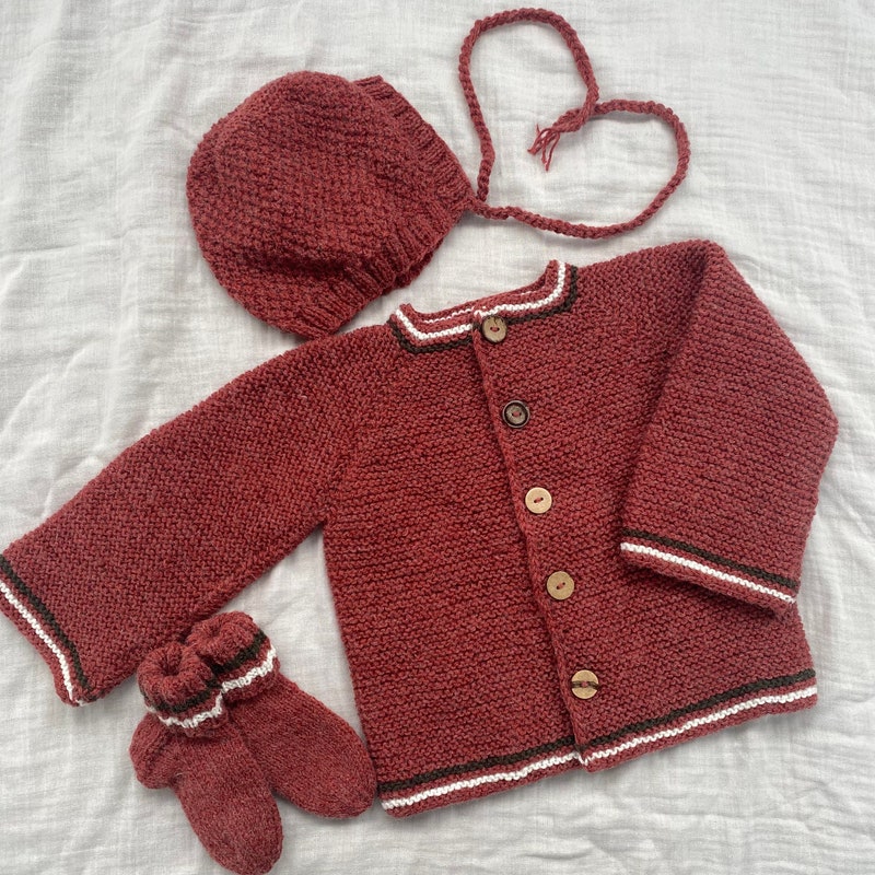 Baby Knit Set - Etsy