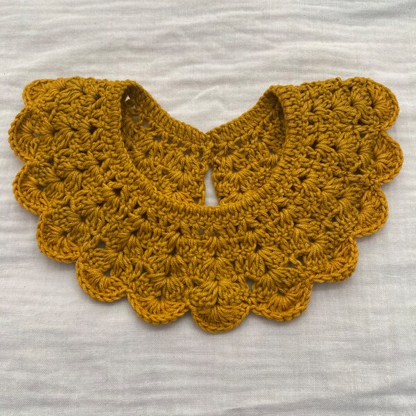 Crochet Collar - Etsy