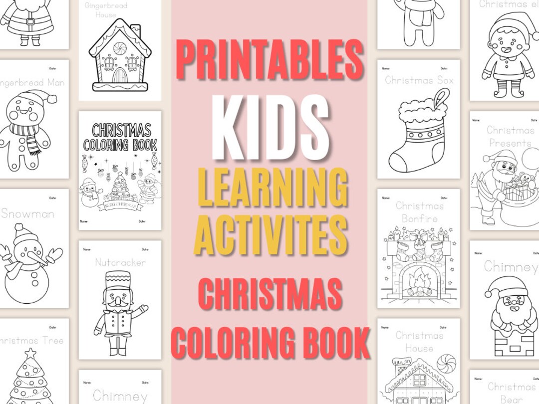 Printable Preschool Worksheets Christmas Coloring Book Preschool ...