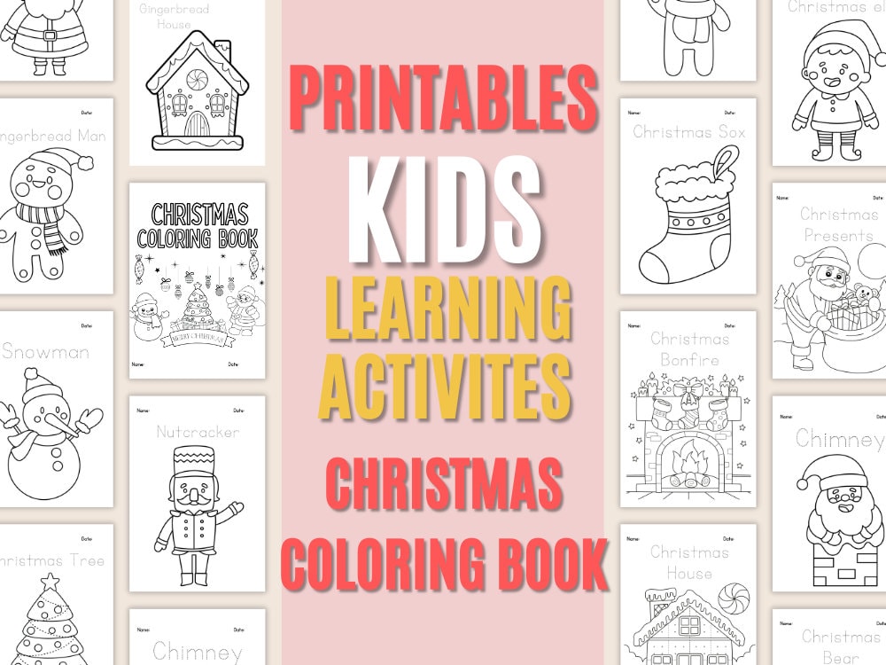 Printable Preschool Worksheets Christmas Coloring Book Preschool ...