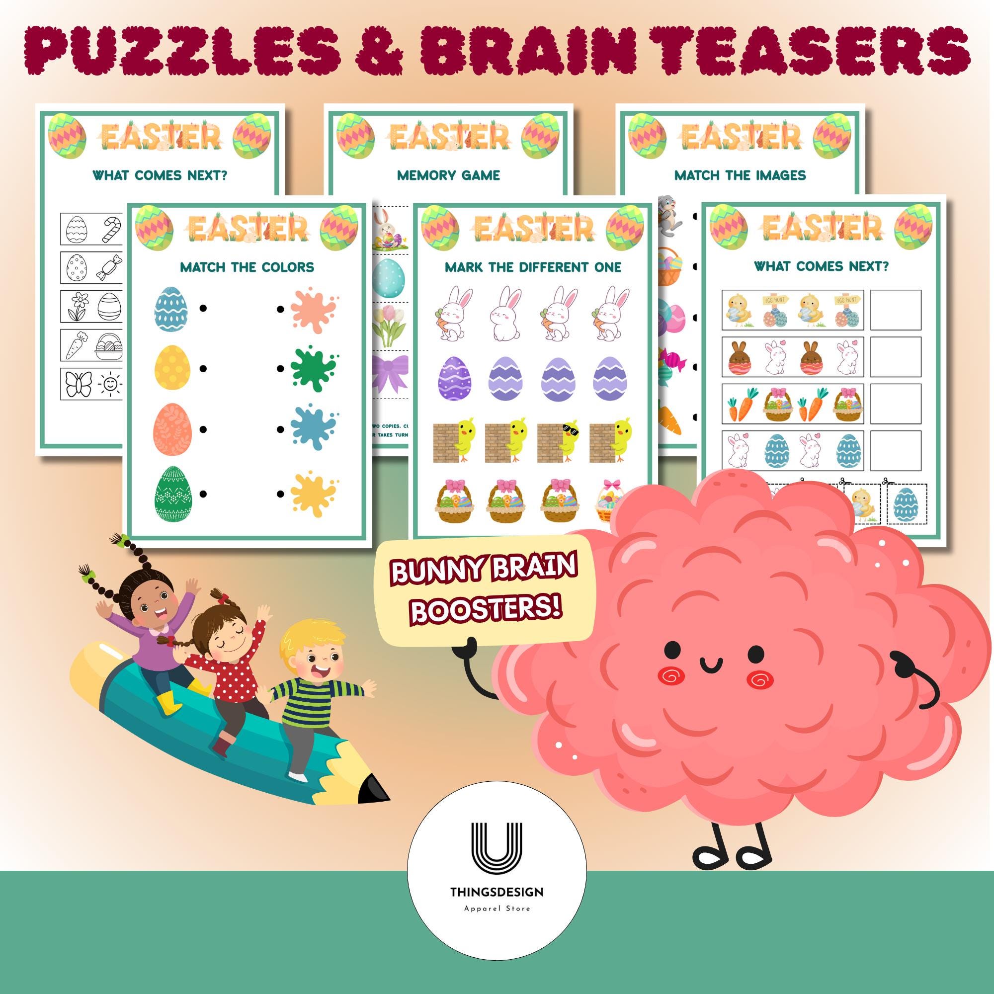 Easter Activity Bundle Mega Pack - 50+ Printable Games | Stories ...