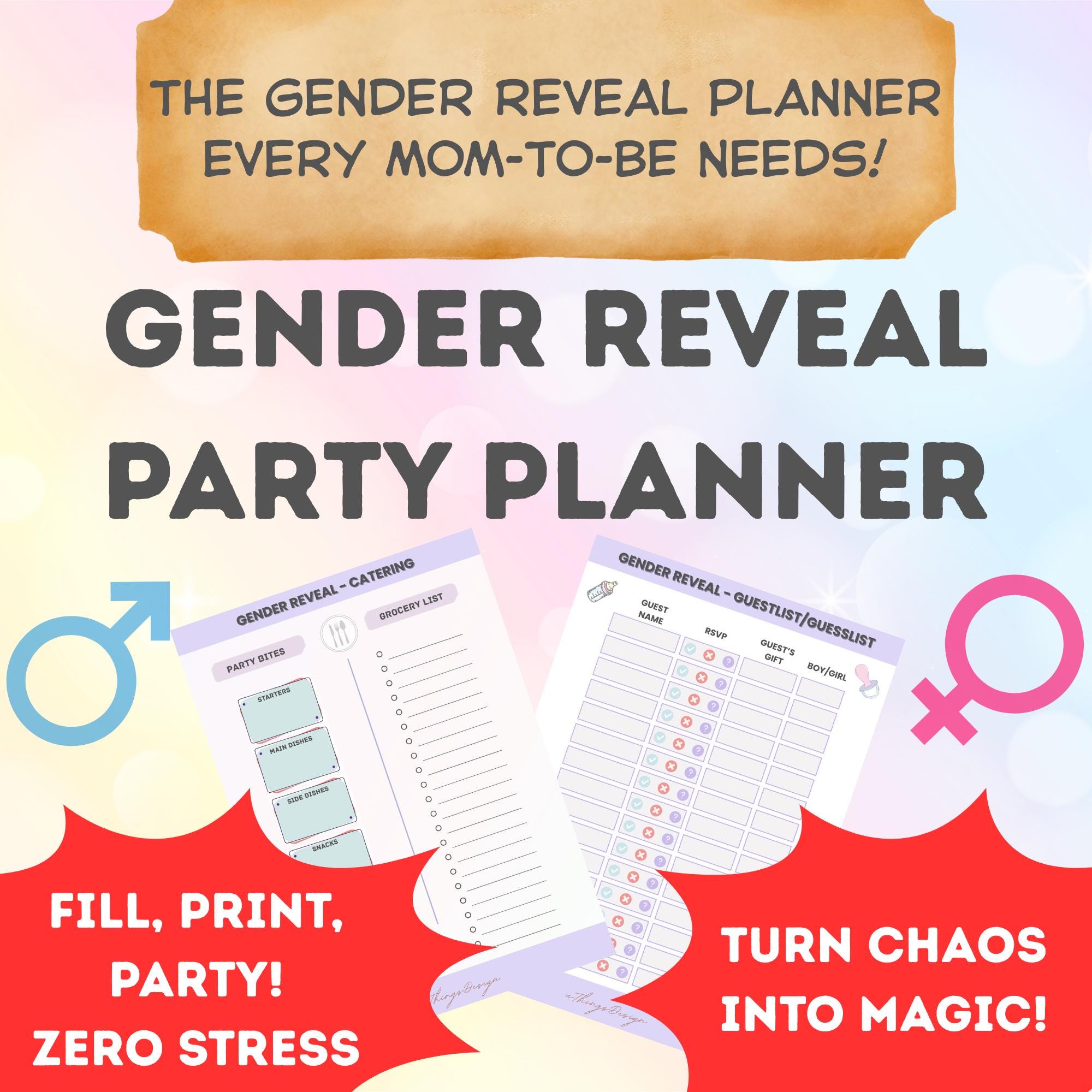 The Ultimate Gender Reveal Event Planner – Your Stress-free Party Guide ...