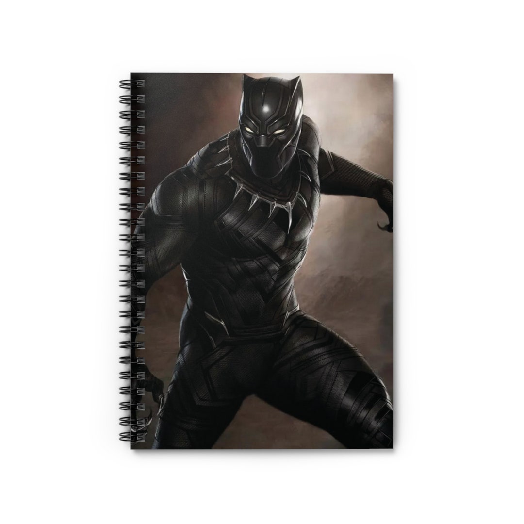 Spiral Marvel Notebook Black Panther - Etsy