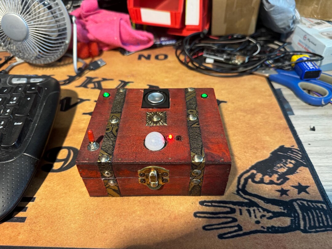 Custom Motion Sensor Movie Themed Music Box. Made for Ghost Hunters ...