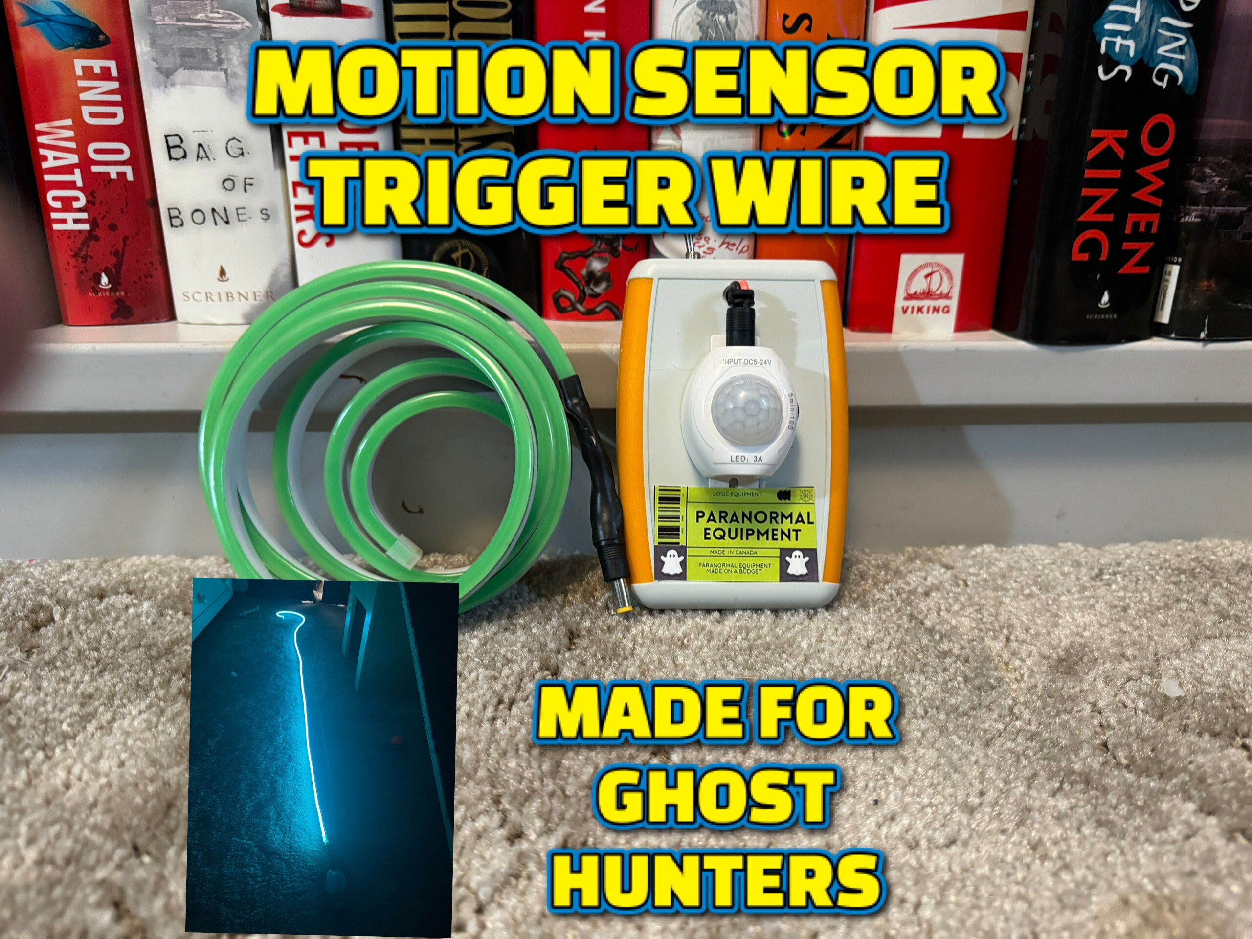 Ghost Hunting Motion Trigger-wire Paranormal Equipment for Paranormal ...