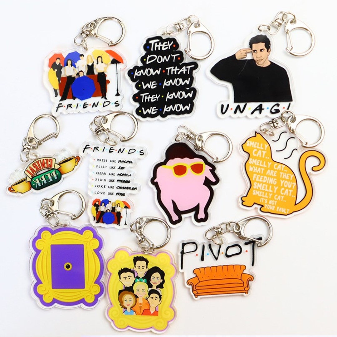 Friends TV Show Keychain - Etsy
