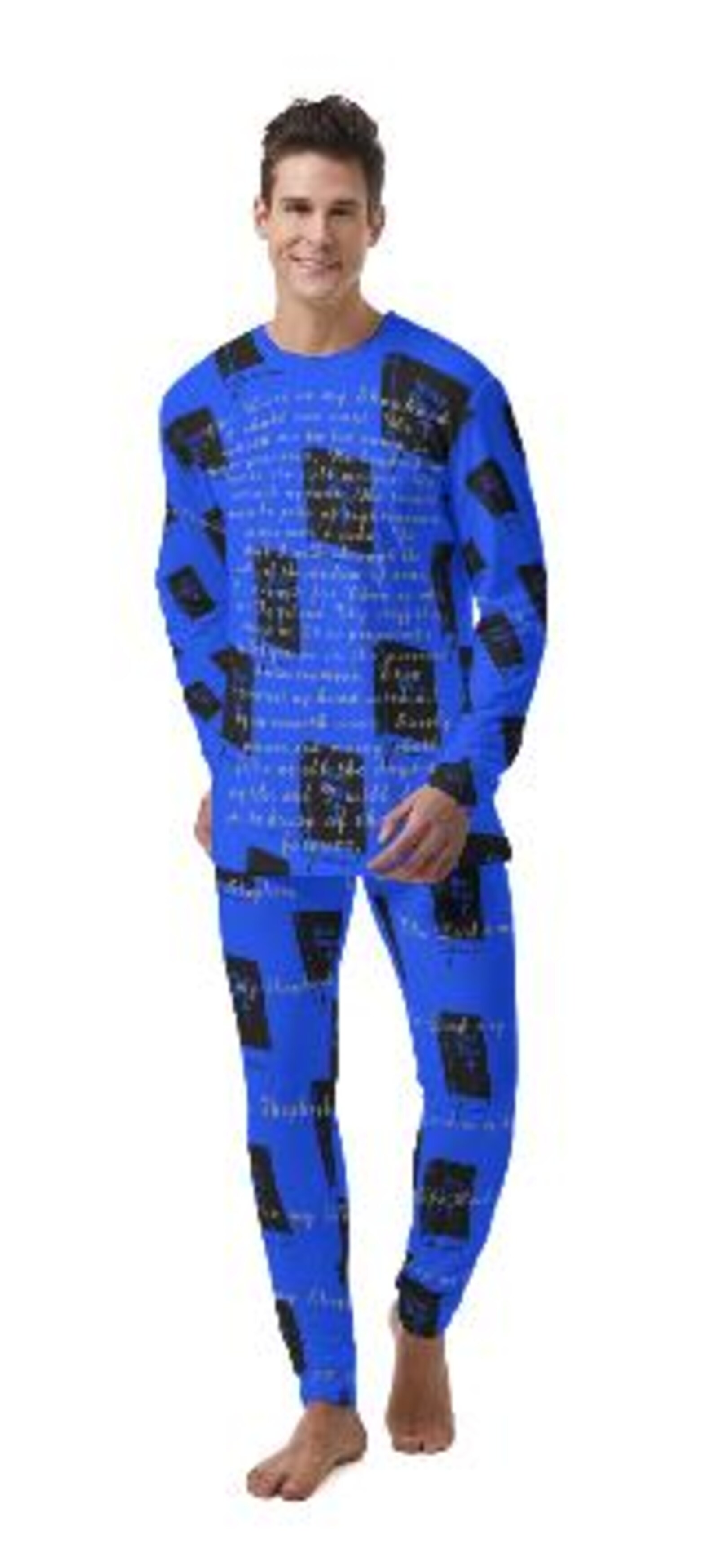 Wrapped up in God Collection - Holy Bible Pajama Set Blue - Etsy
