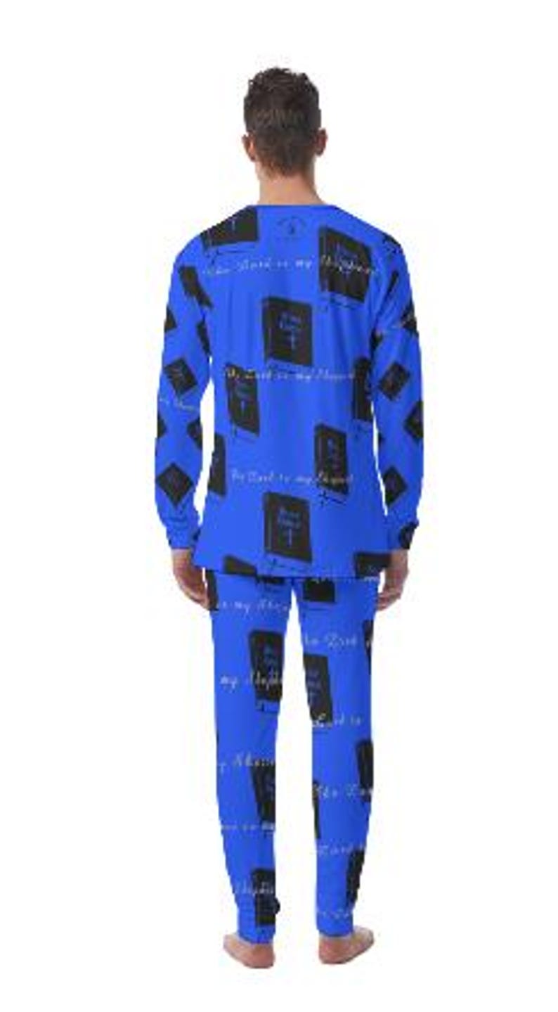 Wrapped up in God Collection - Holy Bible Pajama Set Blue - Etsy