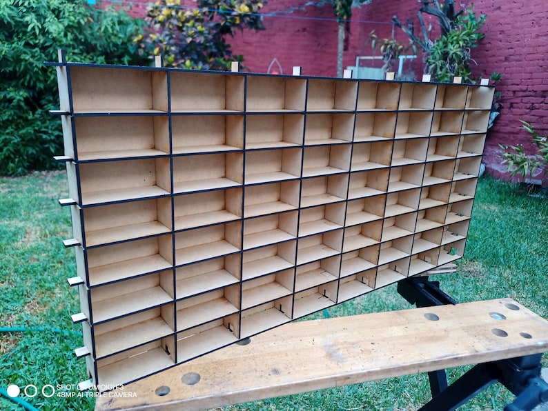 1:64 Diecast Car Display Shelf Vector - Etsy