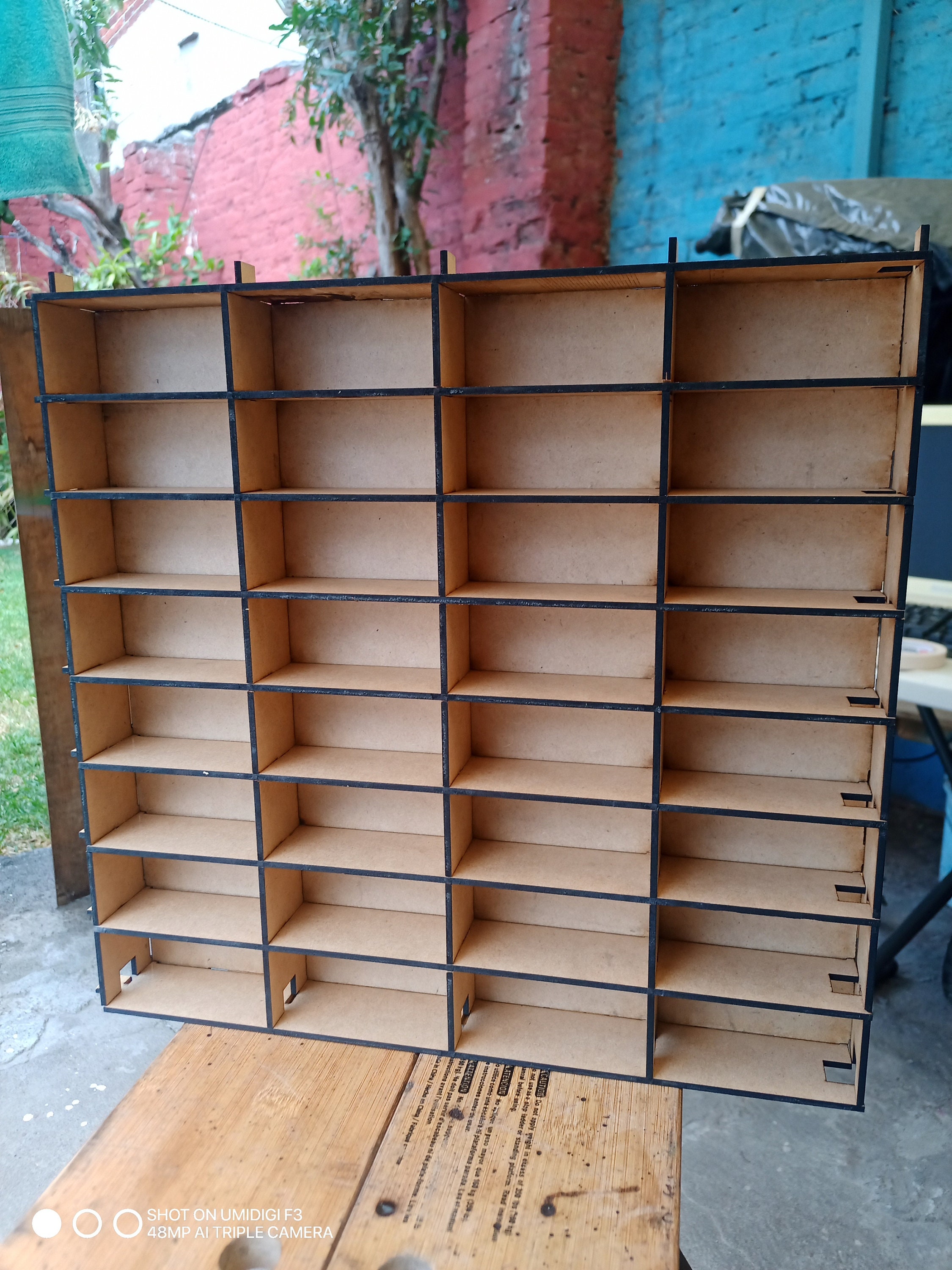 1:64 Diecast Car Display Shelf Vector File for Cutting 3d Puzzle - Etsy