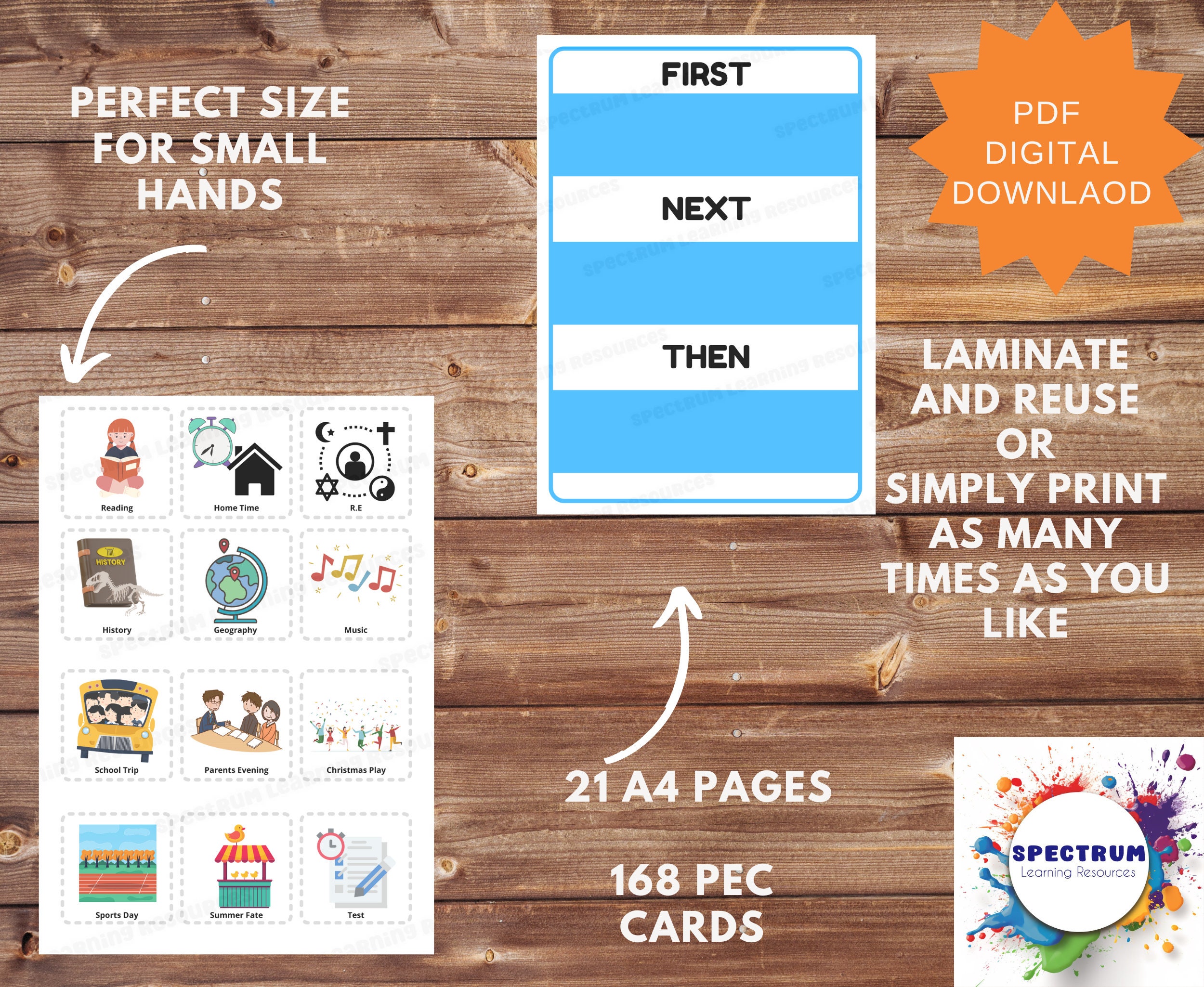 Going to School Pec Card Bundle Starting School Routine Visual Aid ...