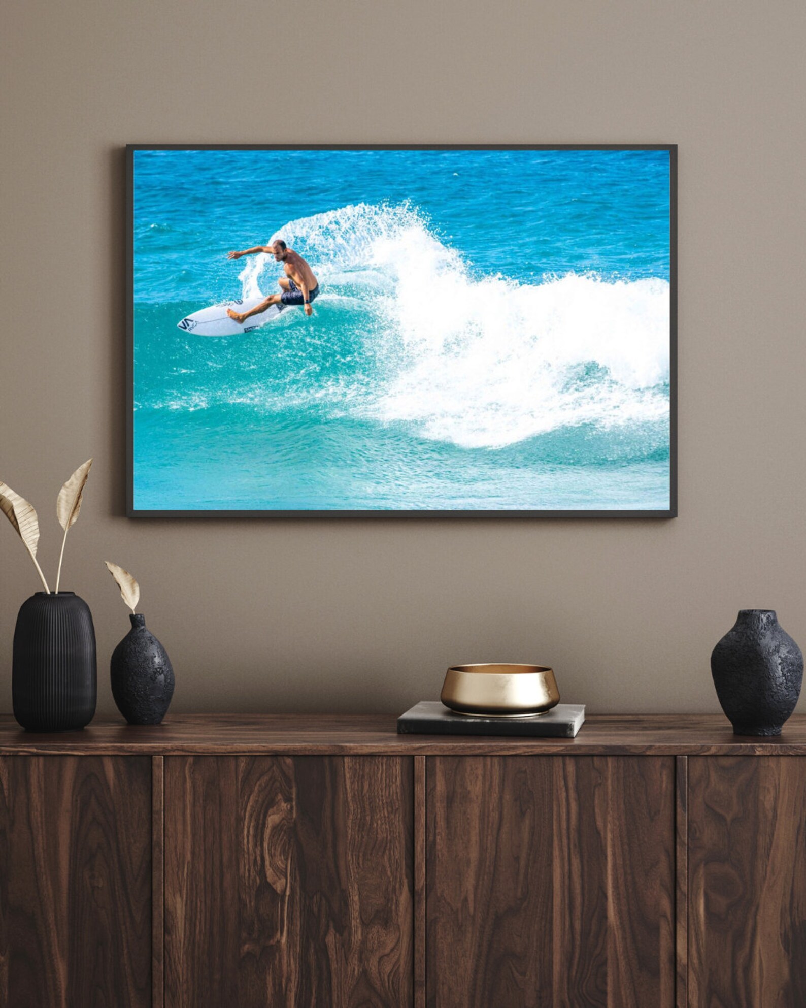 Digital Print Download Original Photography Surfer at 'ehukai Beach ...