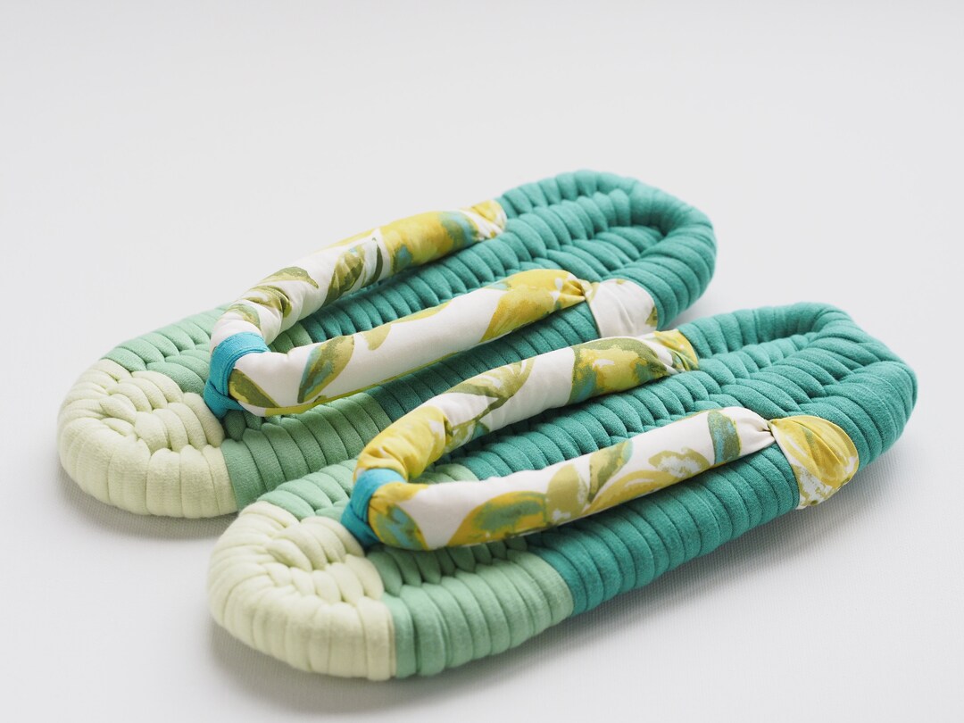 Fab-zori (japanese-style Slippers) Size:m/l (approx.uk5 - UK7.5) Soft ...