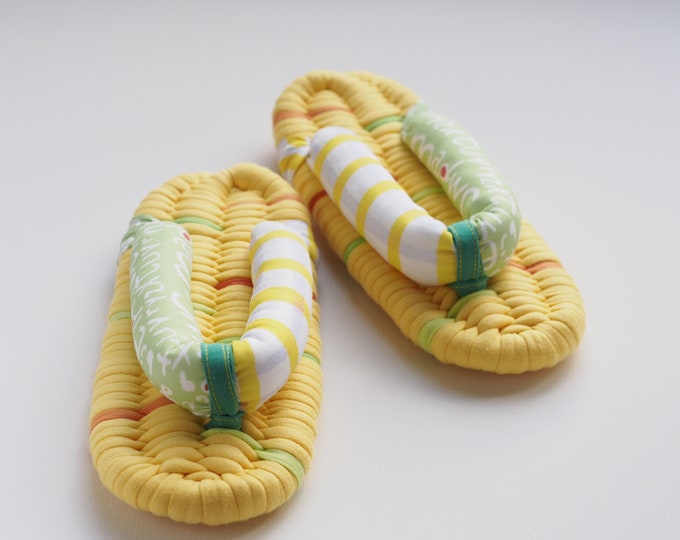Fab-zori (japanese-style House Slippers) Size: M/L Approx.(uk5.5-8 ...