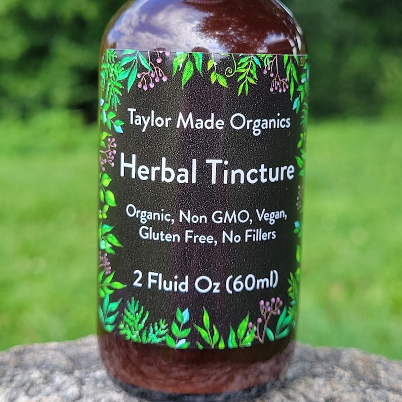 Peppermint Capsules Peppermint Tincture 2oz 4oz Alcohol Glycerin ...