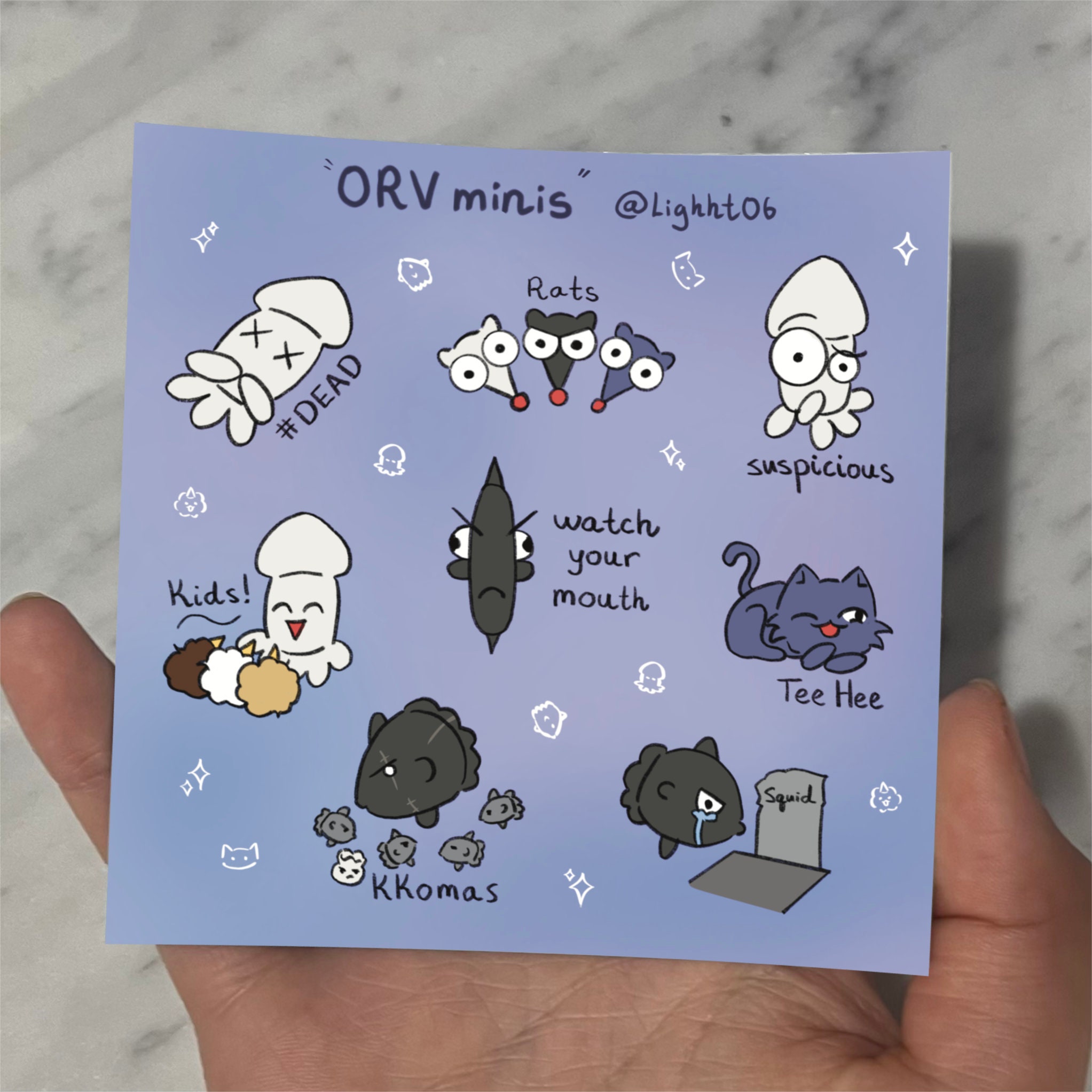 Omniscient Readers Viewpoint Cute Vinyl Sticker Sheets ORV - Etsy