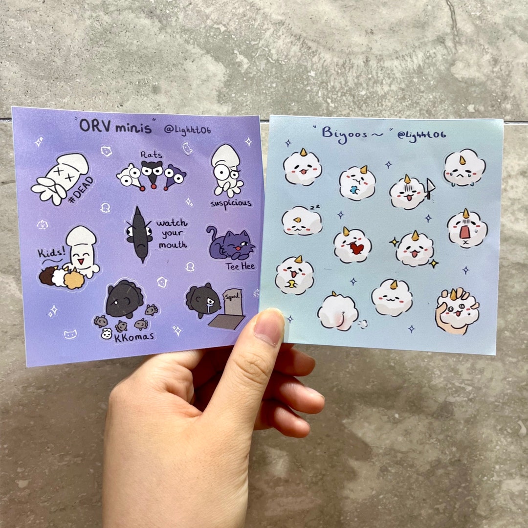 Omniscient Readers Viewpoint Cute Vinyl Sticker Sheets ORV - Etsy