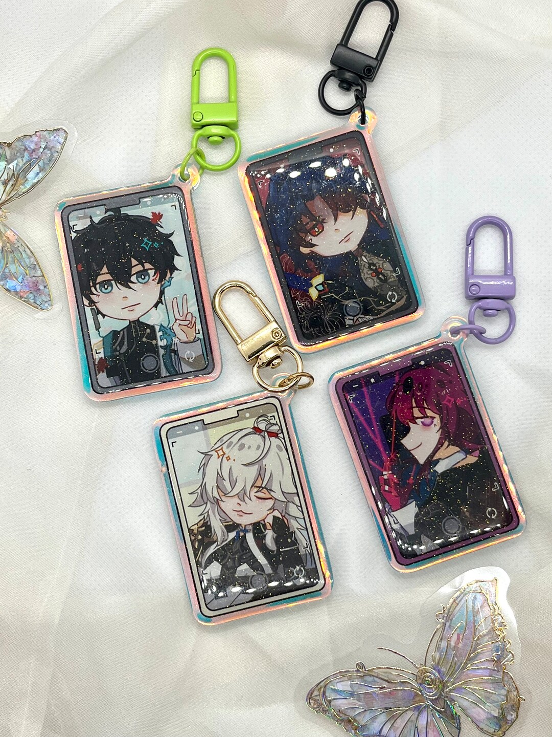 Honkai Star Rail Phone Keychains Dan Heng, Blade, Jing Yuan, Kafka - Etsy