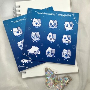 Honkai Star Rail Cute Vinyl Sticker Sheets - High Cloud Quintet Sillies ...