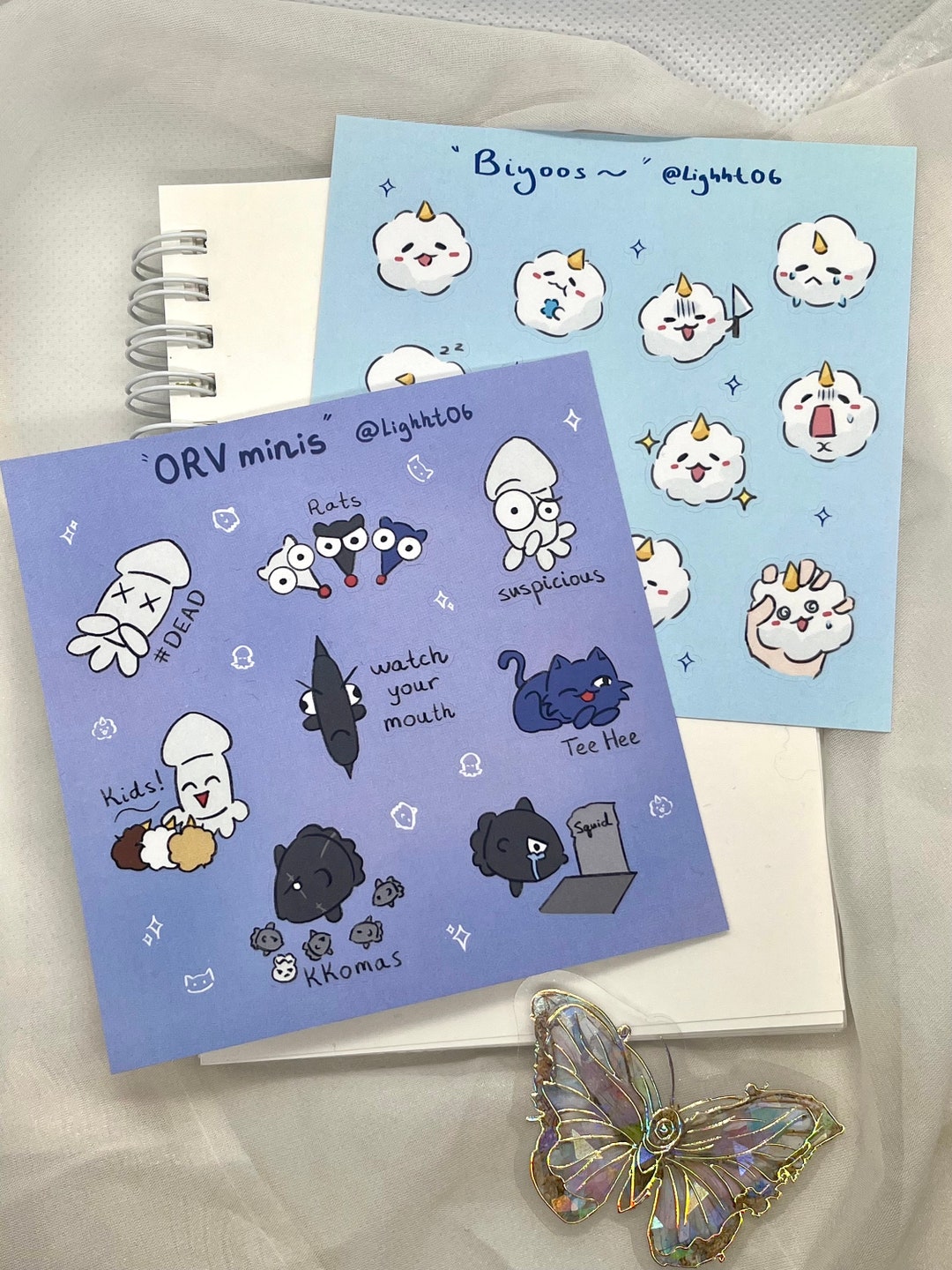 Omniscient Reader’s Viewpoint Cute Vinyl Sticker Sheets - ORV Sillies ...