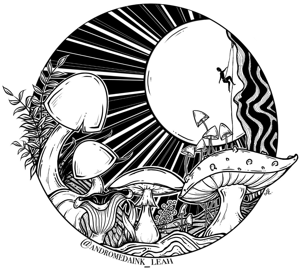 Mushroom Sticker - Etsy