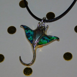 Manta Ray Necklace - Etsy