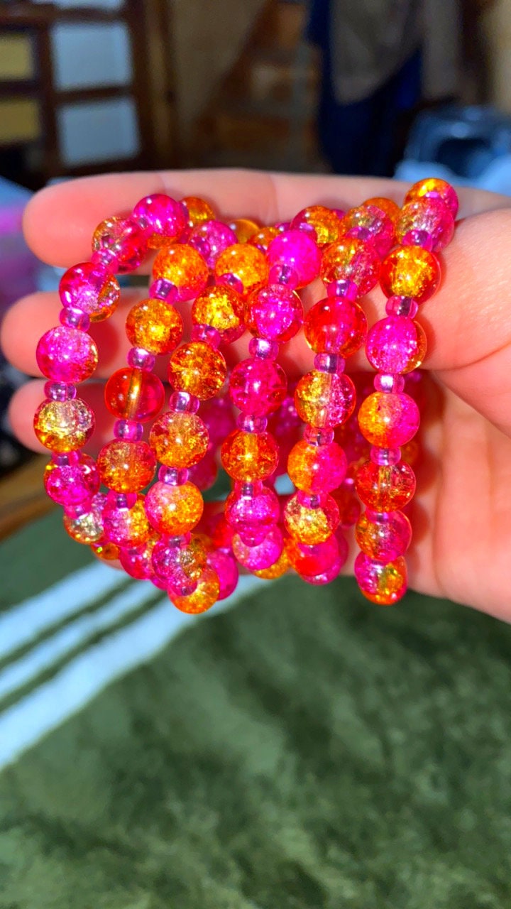 Princess Peach Bracelet - Etsy