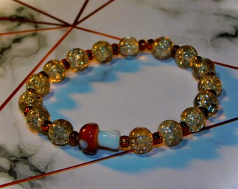 Golden Teacher Magic Bracelet by H I P P I E K O a L a Art - Etsy