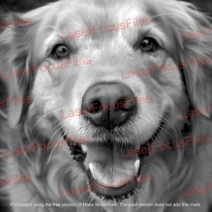 4 Dog Pack | Laser Files Bundle | Laser Burn PNG | 3D Illusion | Laser ...