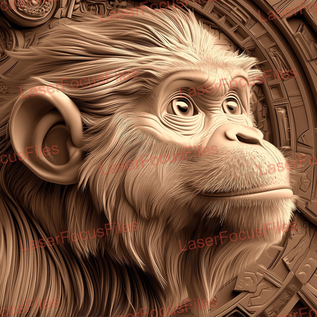 Laser Cut File | 3D Illusion | Laser Burn PNG | Laser Engrave File ...