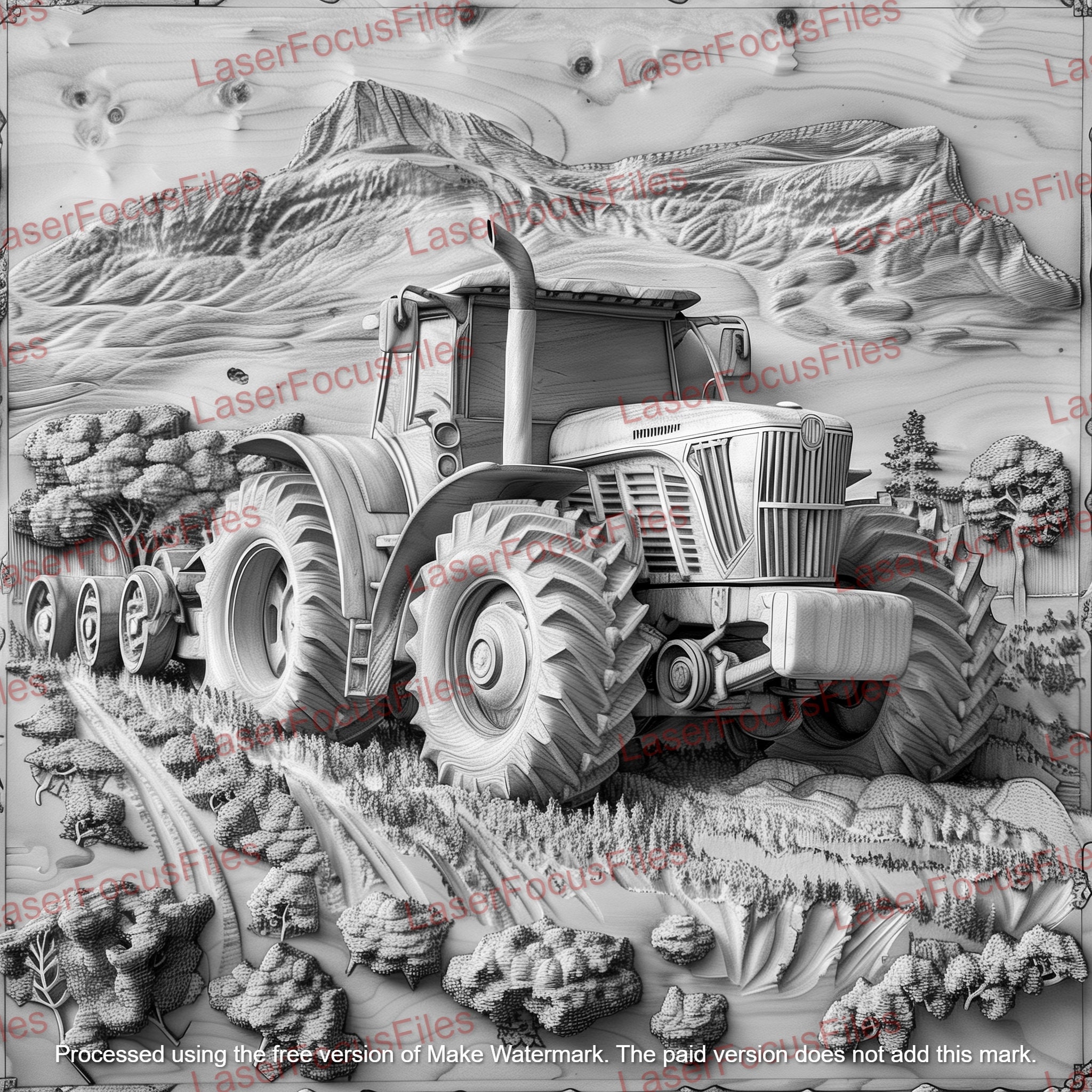 Laser Burn PNG 3D Illusion Laser Cut File Laser Engrave File Laser ...