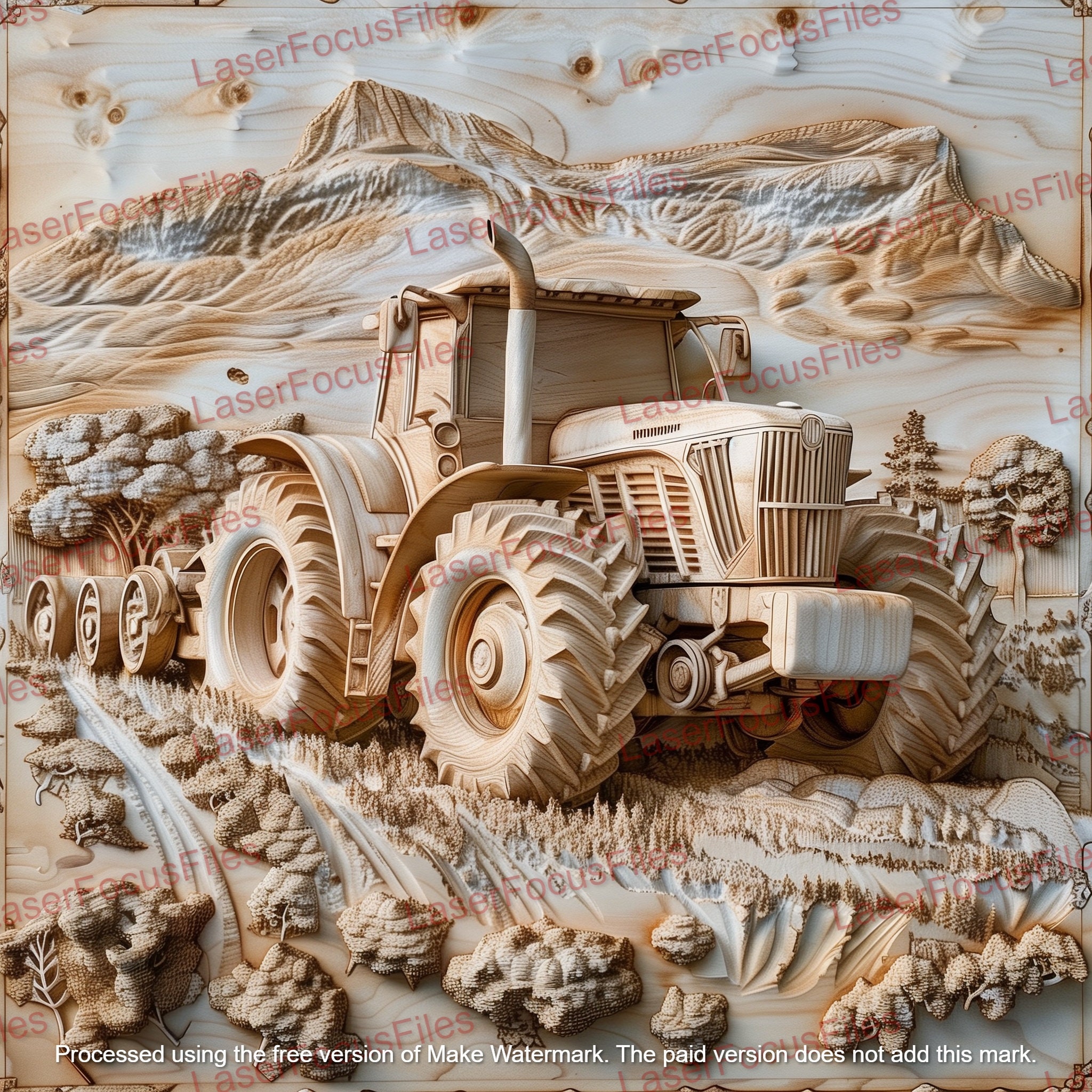 Laser Burn PNG 3D Illusion Laser Cut File Laser Engrave File Laser ...