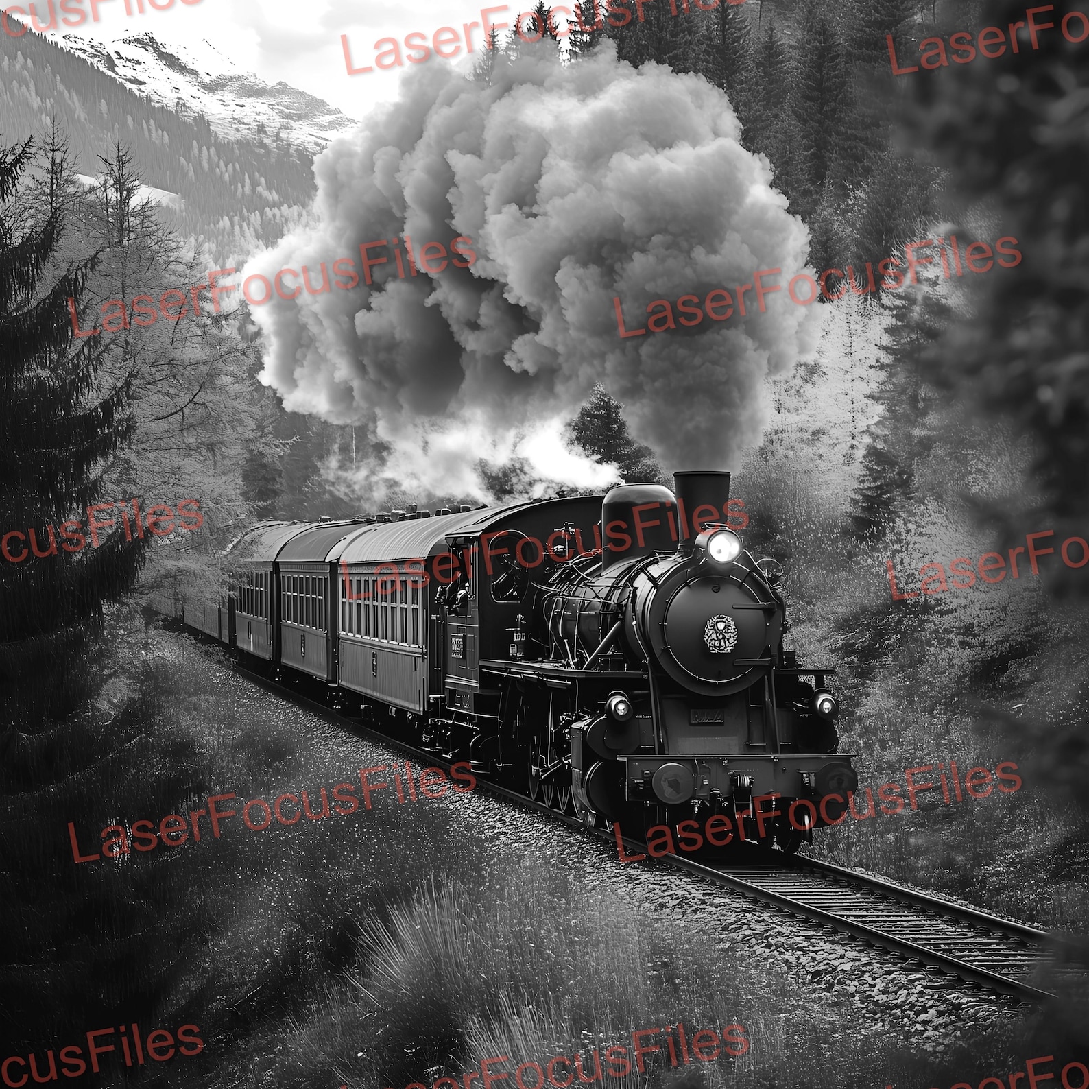 Laser Cut File | 3D Illusion | Laser Burn PNG | Laser Engrave File ...