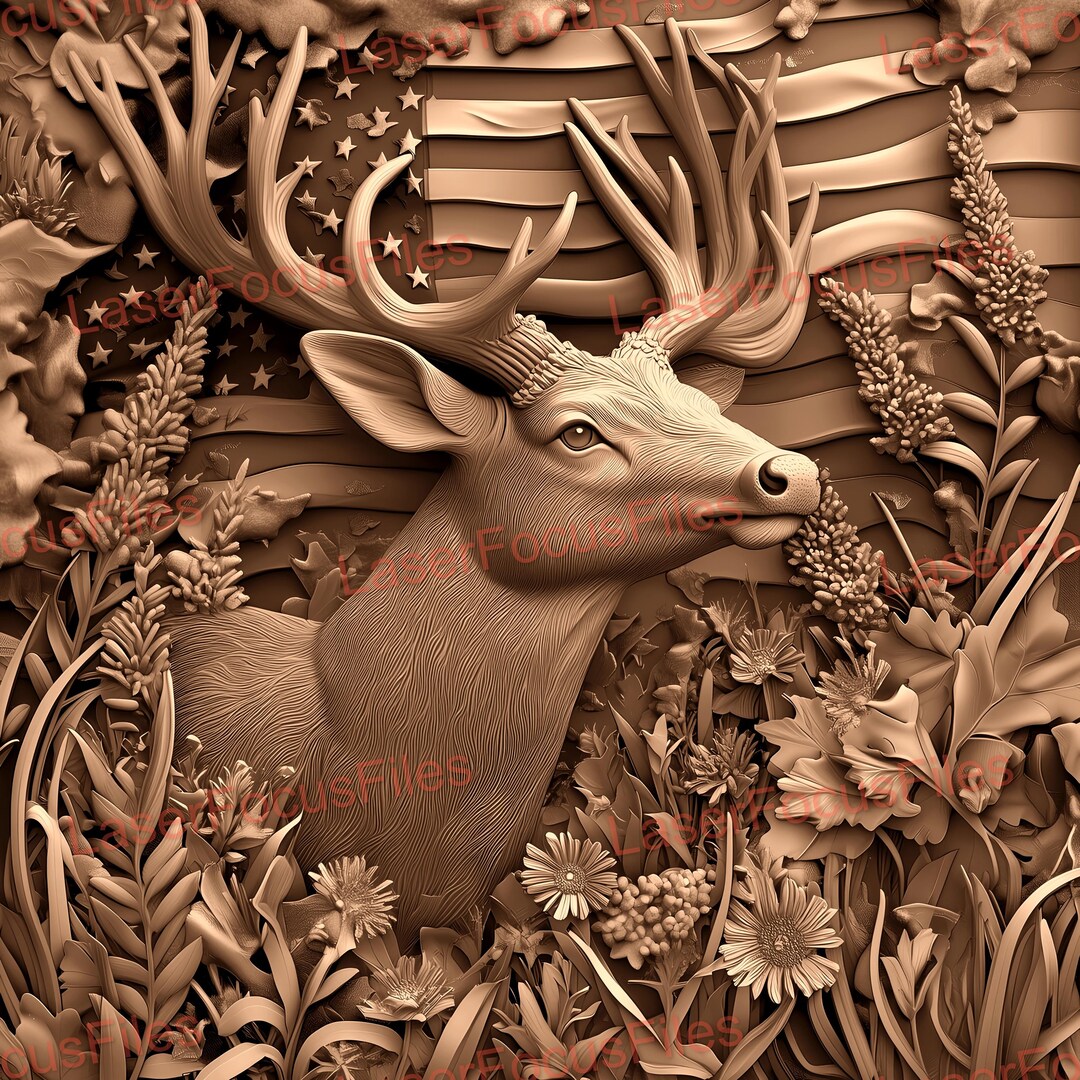 Laser Burn PNG | 3D Illusion | Laser Cut File | Laser Engrave File ...