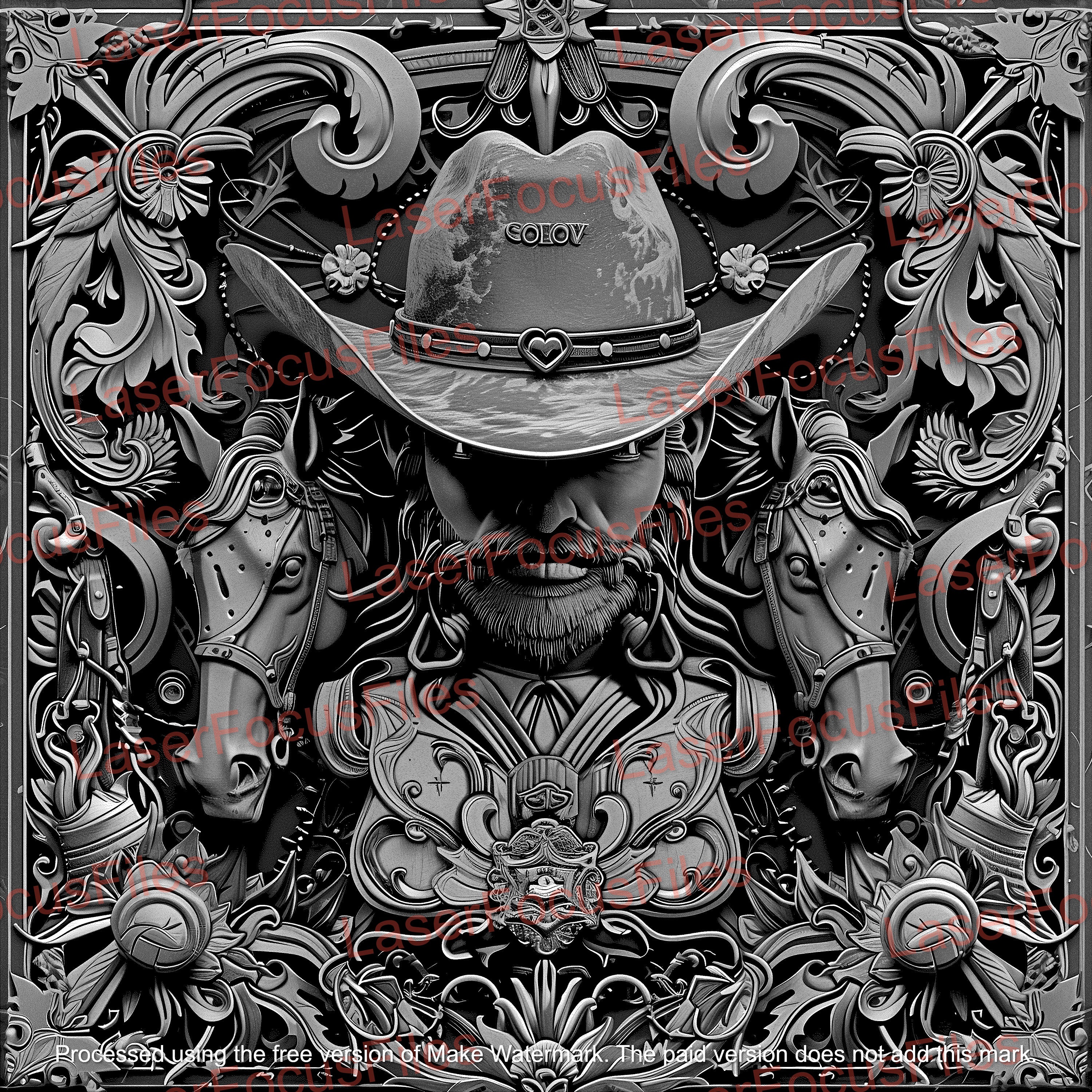 Laser Burn PNG | 3D Illusion | Laser Cut File | Laser Engrave File ...