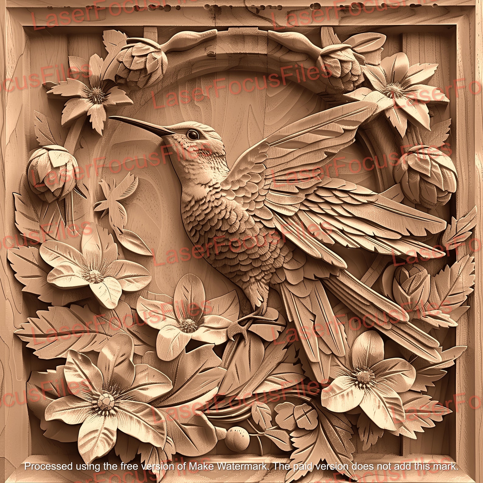 Laser Cut File | 3D Illusion | Laser Burn PNG | Laser Engrave File ...