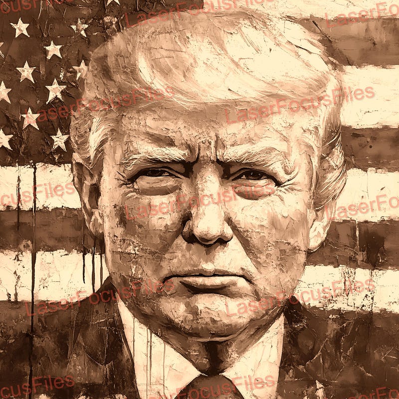 Trump 3d Print Files - Etsy