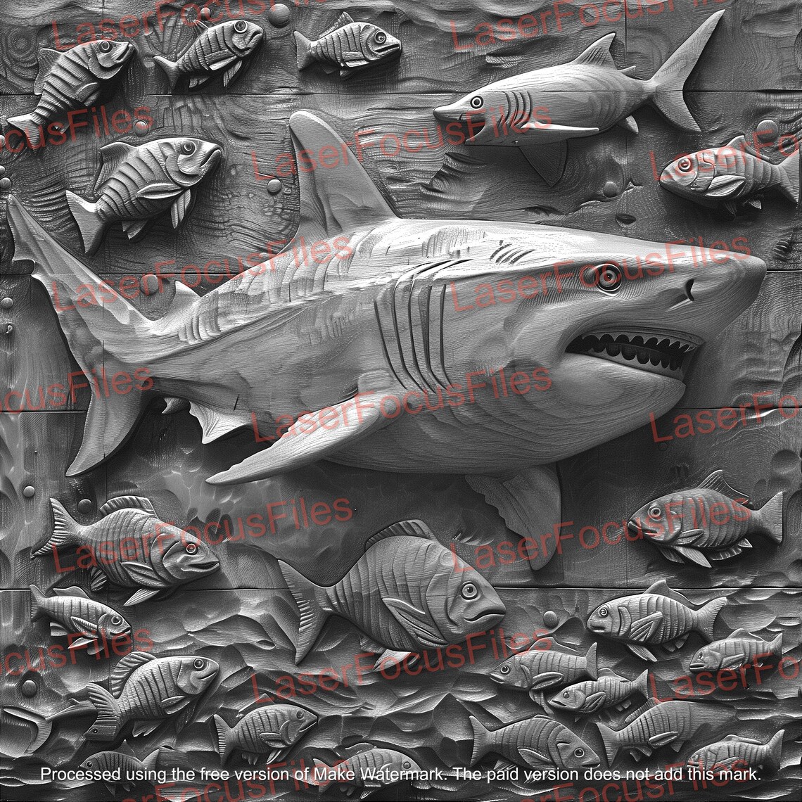 3D Illusion | Laser Burn PNG | Laser Cut File | Laser Engrave File ...