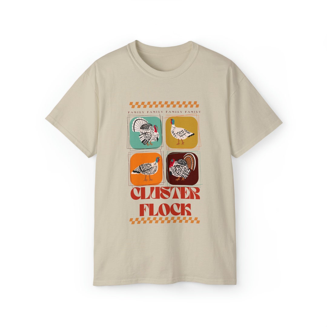 Cluster Flock Pun T-shirt Tshirt Funny Laugh - Etsy